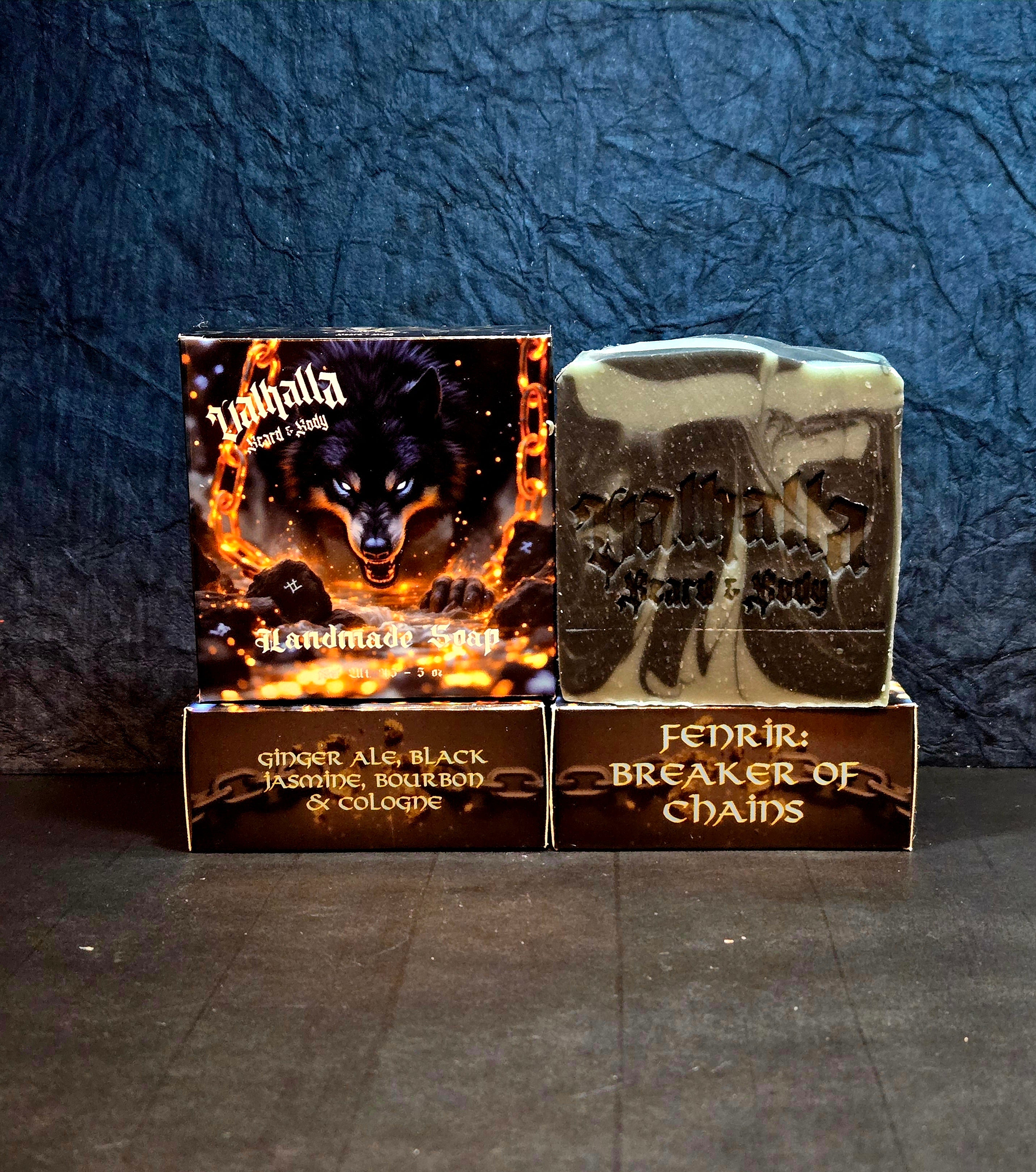 Soap - Fenrir: Breaker of Chains (Ginger Ale, Black Jasmine, Bourbon ...