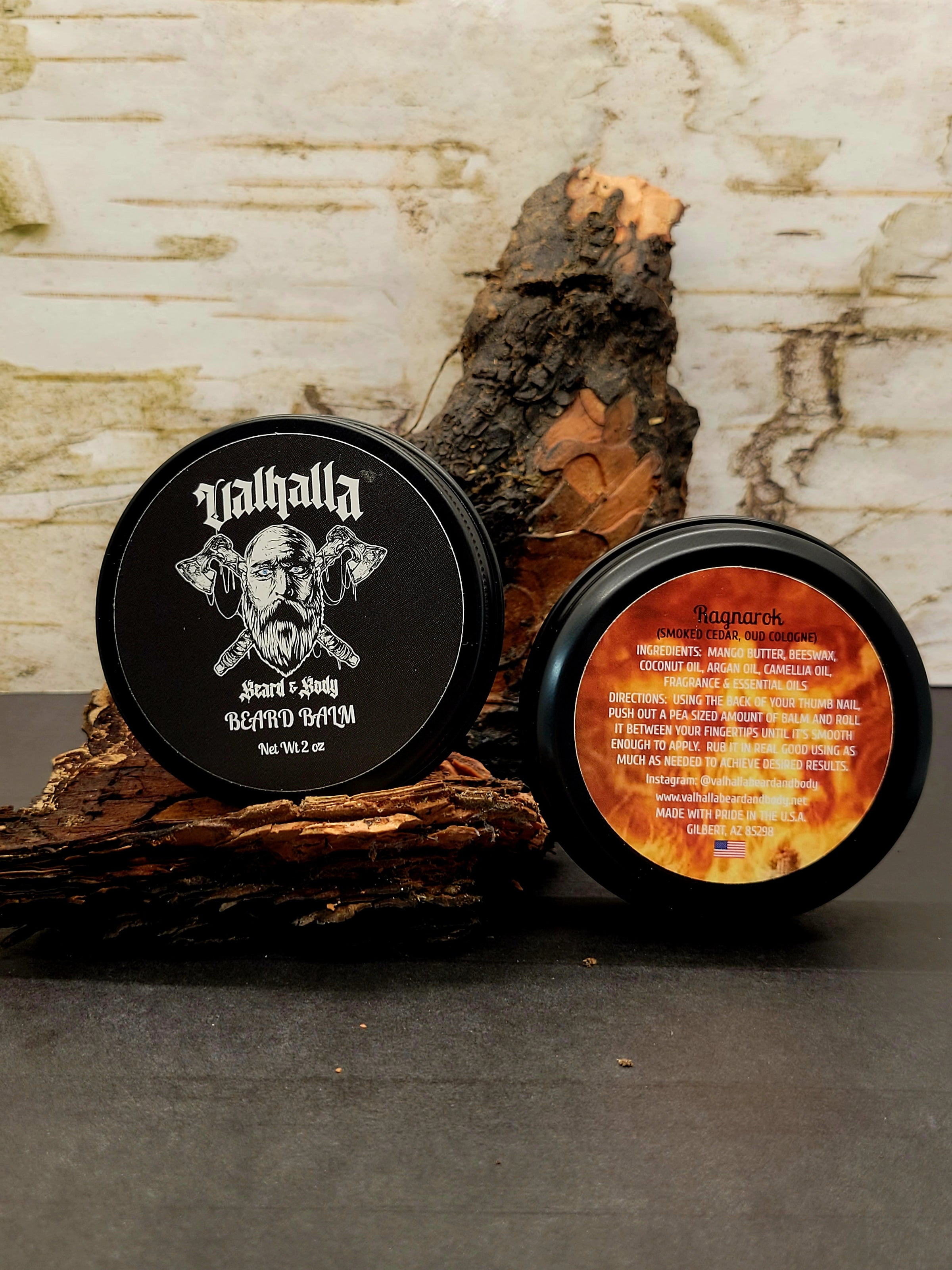 Beard Balm - Ragnarok (Smoked Cedar, Oud, Cologne)