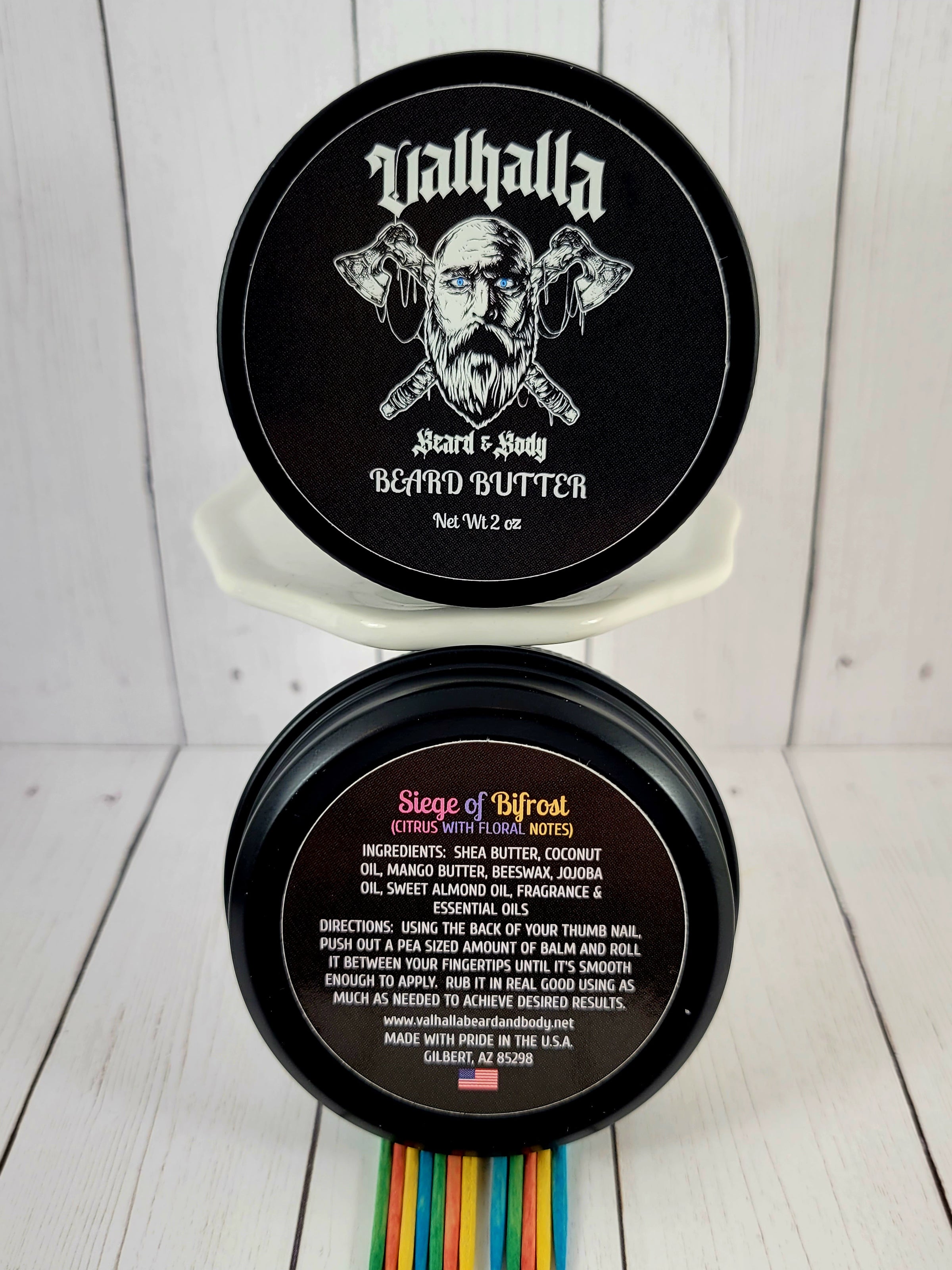 Beard Butter - Siege of Bifrost (Sweet Pear, Grapefruit, Litsea Cubeba, Sea Salt)